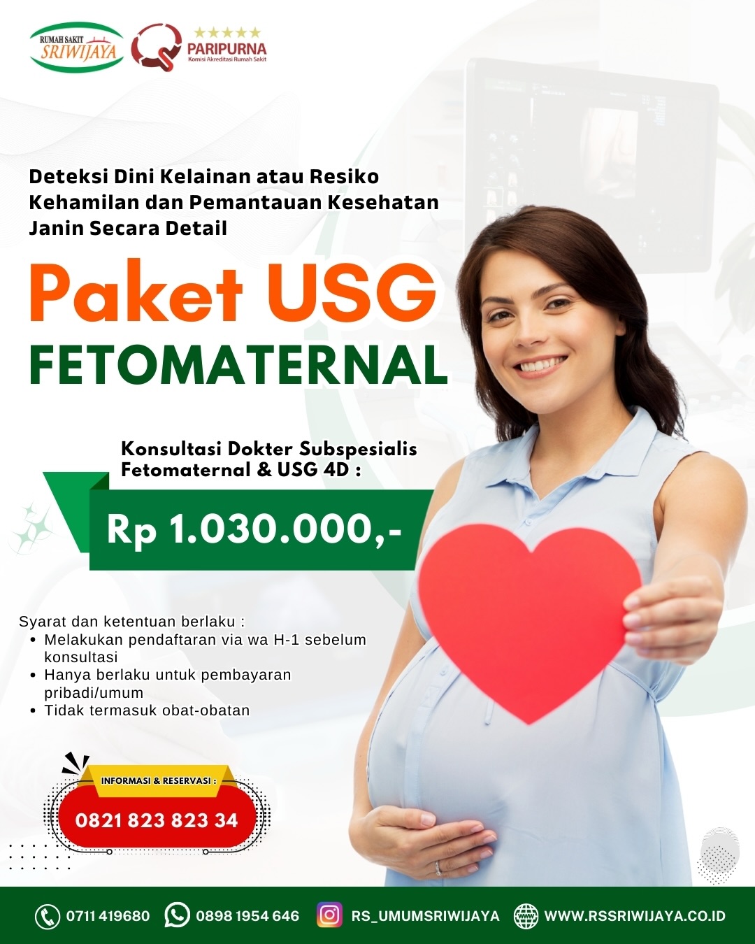 Paket USG Fetomaternal - RUMAH SAKIT UMUM SRIWIJAYA